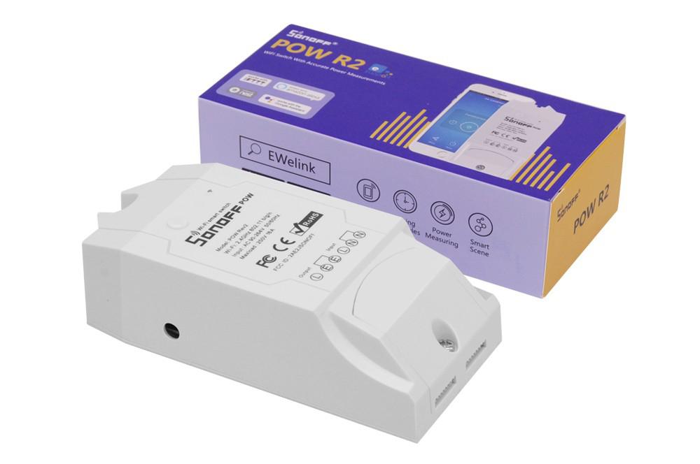 Sonoff Pow R2 - WiFi Switch met Energiemonitor