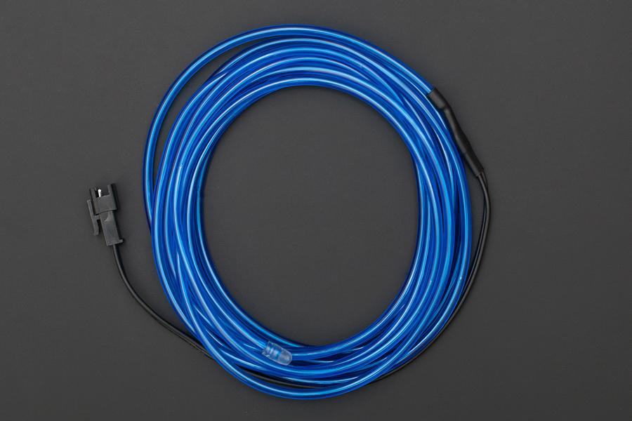 EL Draad Blauw 1 Meter Opencircuit