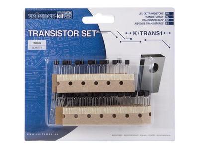 Transistor set - 100 delig - BC547B, BC557B, BC337, BC327, BC517, BC516 ...