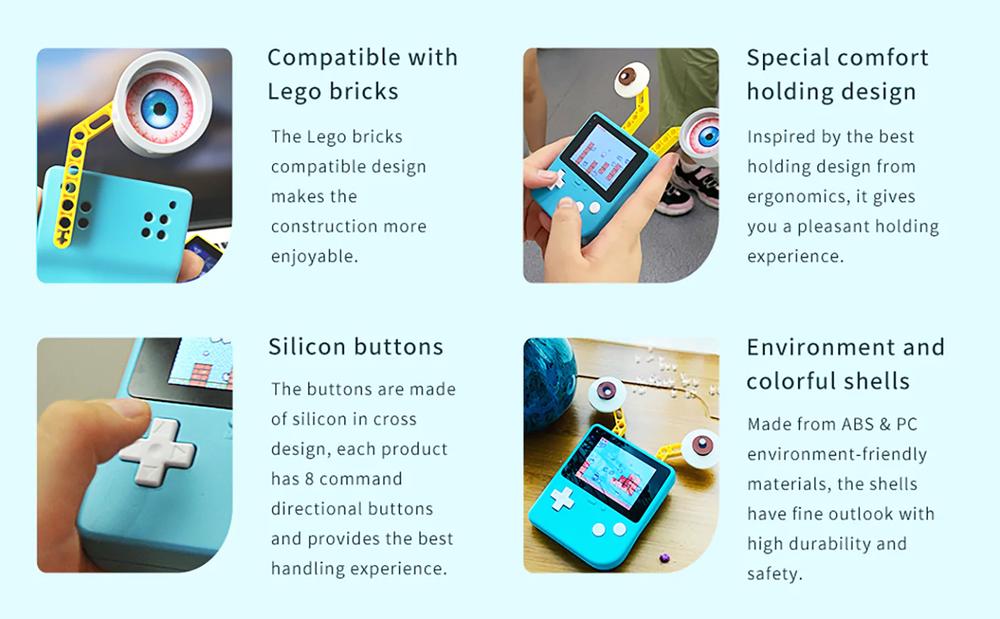 ELECFREAKS Retro Makecode Arcade per l'istruzione ELECFREAKS Retro Makecode Arcade per l'istruzione
