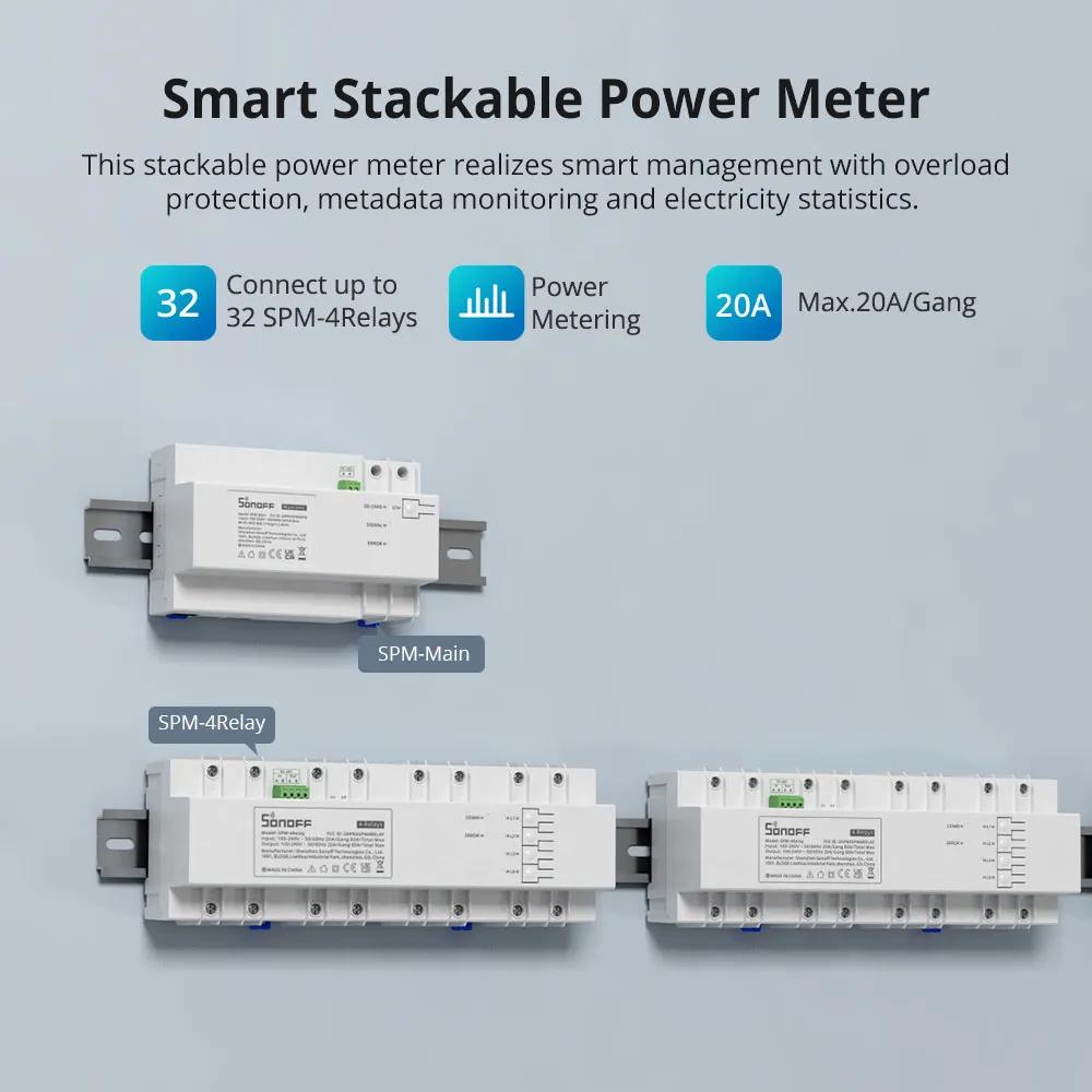 Smart Stackable Power Meter (Main Unit) - Opencircuit
