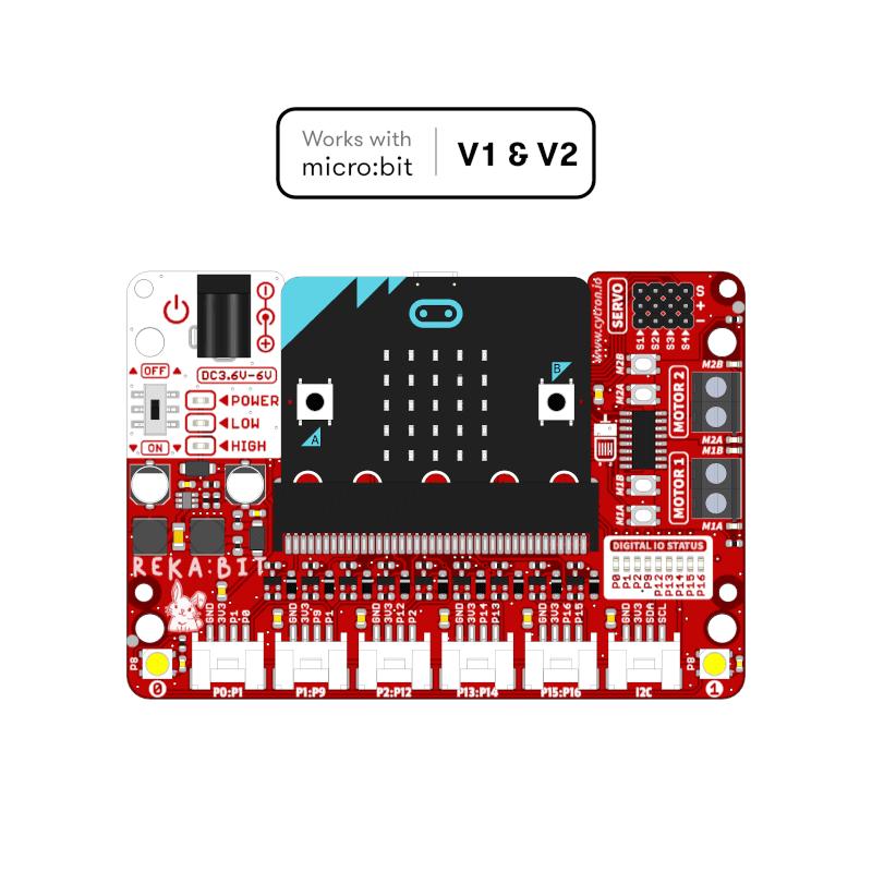 REKA:BIT with micro:bit V2 included - Opencircuit