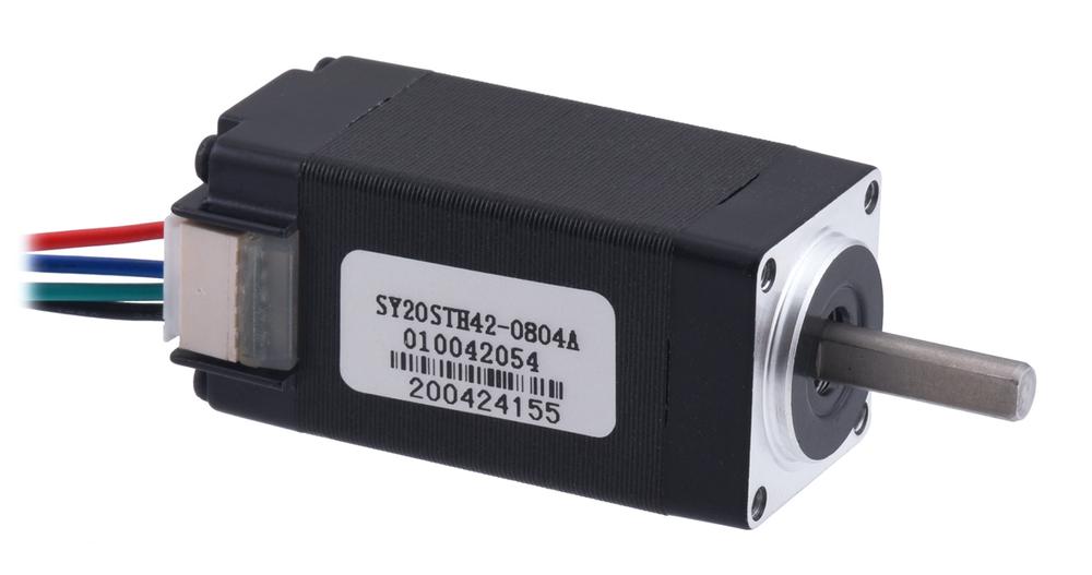Stepper Motor: Bipolar, 200 Steps/Rev, 20×42mm, 4.3V, 0.8 A/Phase ...