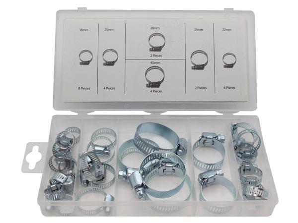 Hose clamp assortment - 26 pcs - Opencircuit