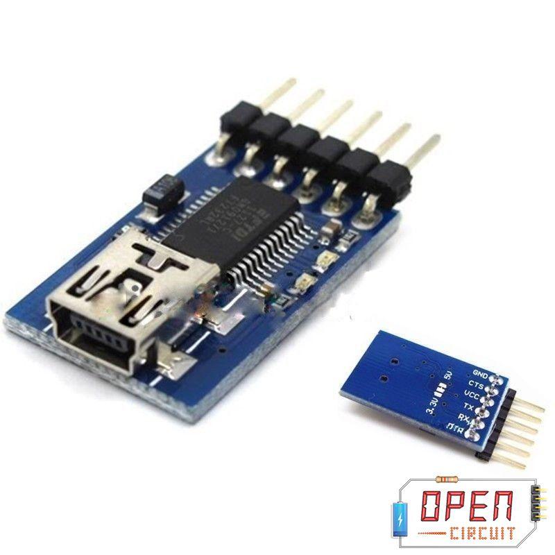 Adaptateur série USB vers TTL FT232RL - Opencircuit