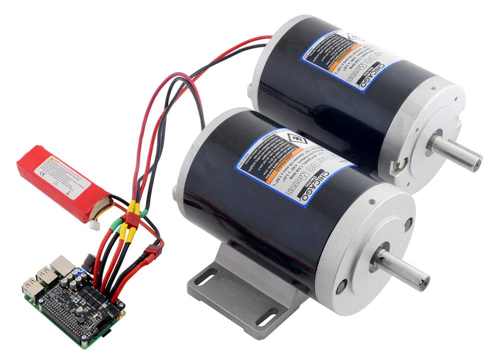 Dual G2 High-Power Motor Driver 24v18 Shield voor Arduino (Partial Kit)