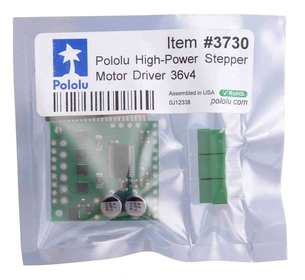 High-Power Stepper Motor Driver 36v4 High-Power Stepper Motor Driver 36v4
