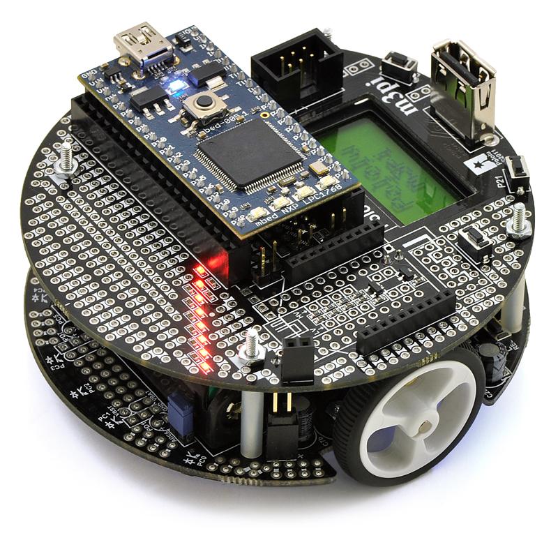 Robot Pololu m3pi con enchufe mbed - Opencircuit