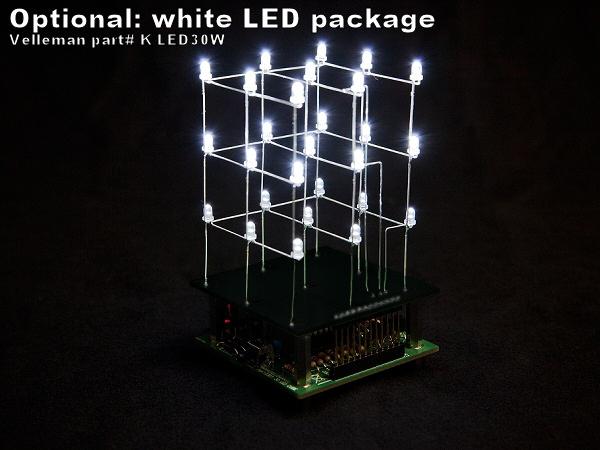 Cube led 3d 3x3x3 Kit - Opencircuit