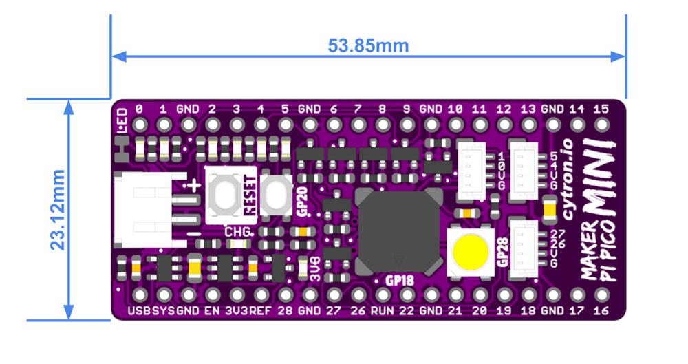 Maker Pi Pico Mini Simplifying Raspberry Pi Pico Without Raspberry