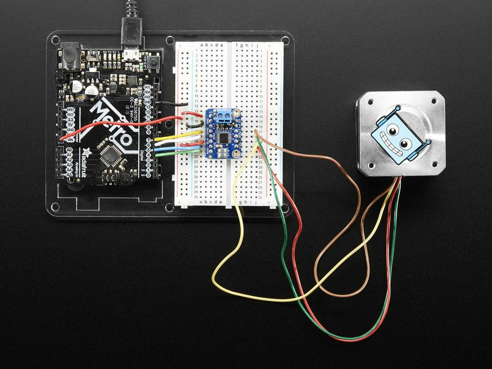 Adafruit DRV8833 DC/Placa de conexión del controlador del motor paso a ...