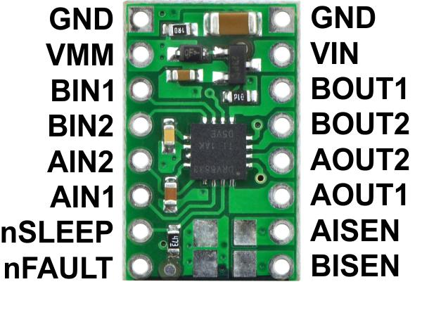 DRV8833 Dual Motor Driver Carrier